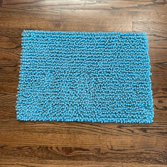 Bath | Nwt Aqua Blue Noodle Bath Rugmat | Poshmark